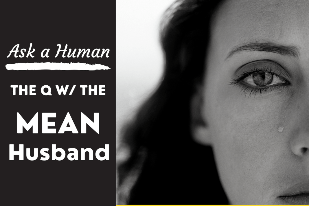 Ask a Human: The Q About the Mean Husband