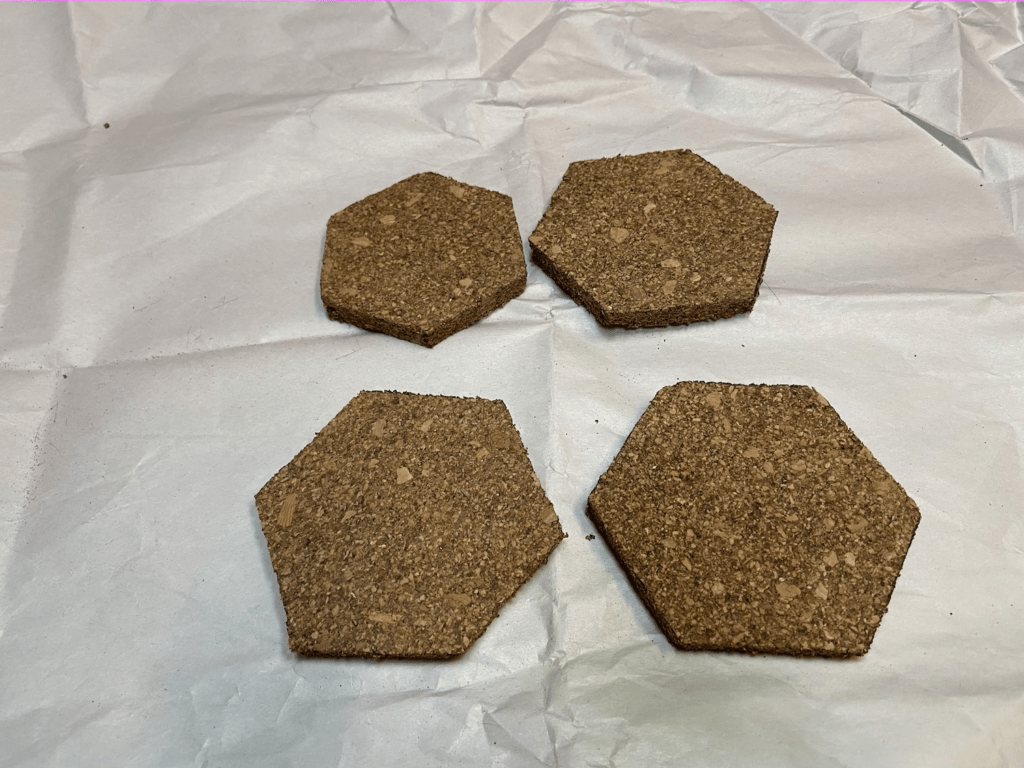 DIY Coasters from Cork