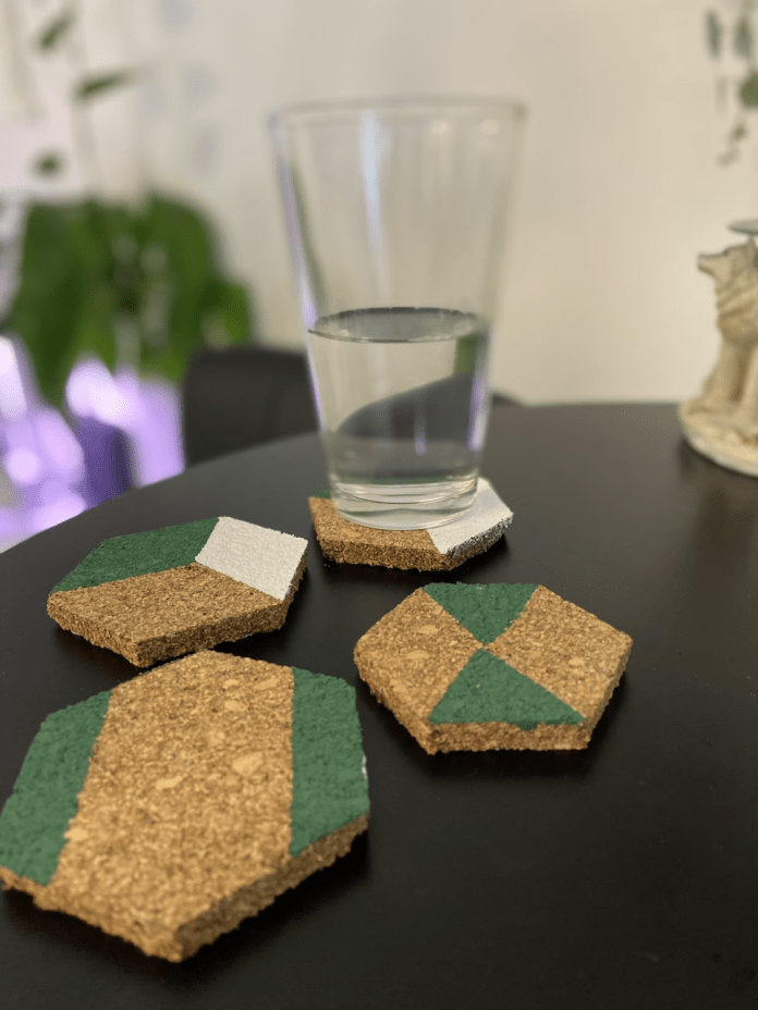 DIY Coasters from Cork