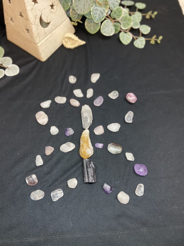6 Crystal Grid Templates Printables for Love, Protection, Healing