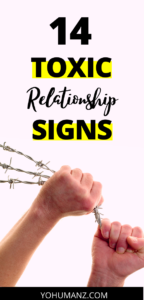 14 Toxic Relationship Signs to Check For Immediately—Run!
