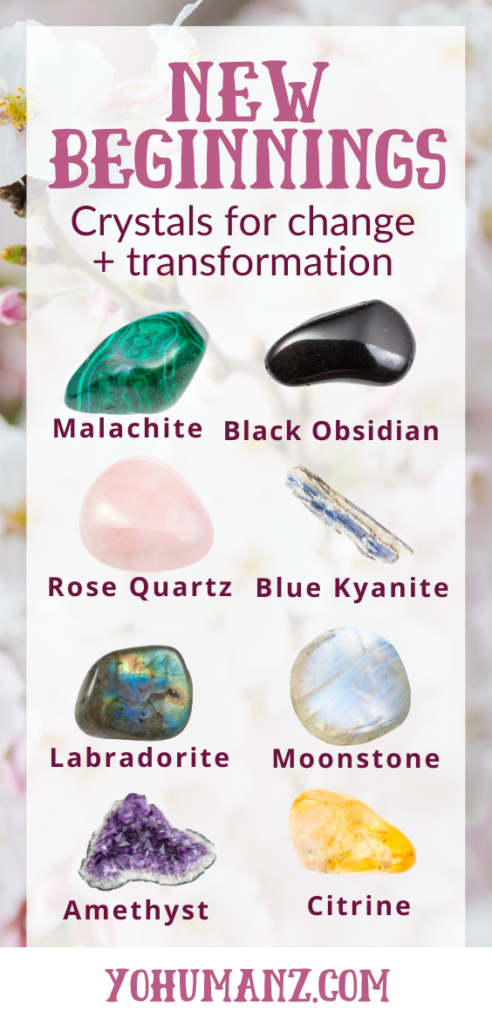 10 Best Crystals for New Beginnings and Easy Change