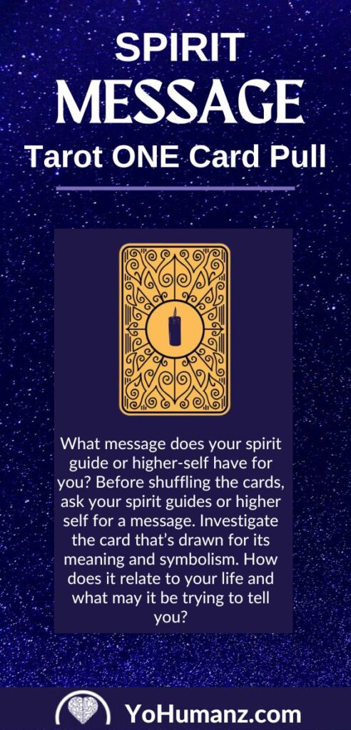 7 Tarot One Card Spreads for Quick Guidance & Instant Magic