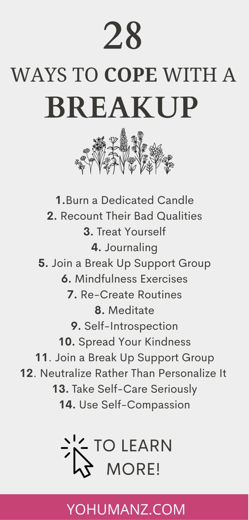 Cope When a Relationship Ends: The Best 28 Things to Do - YoHumanz
