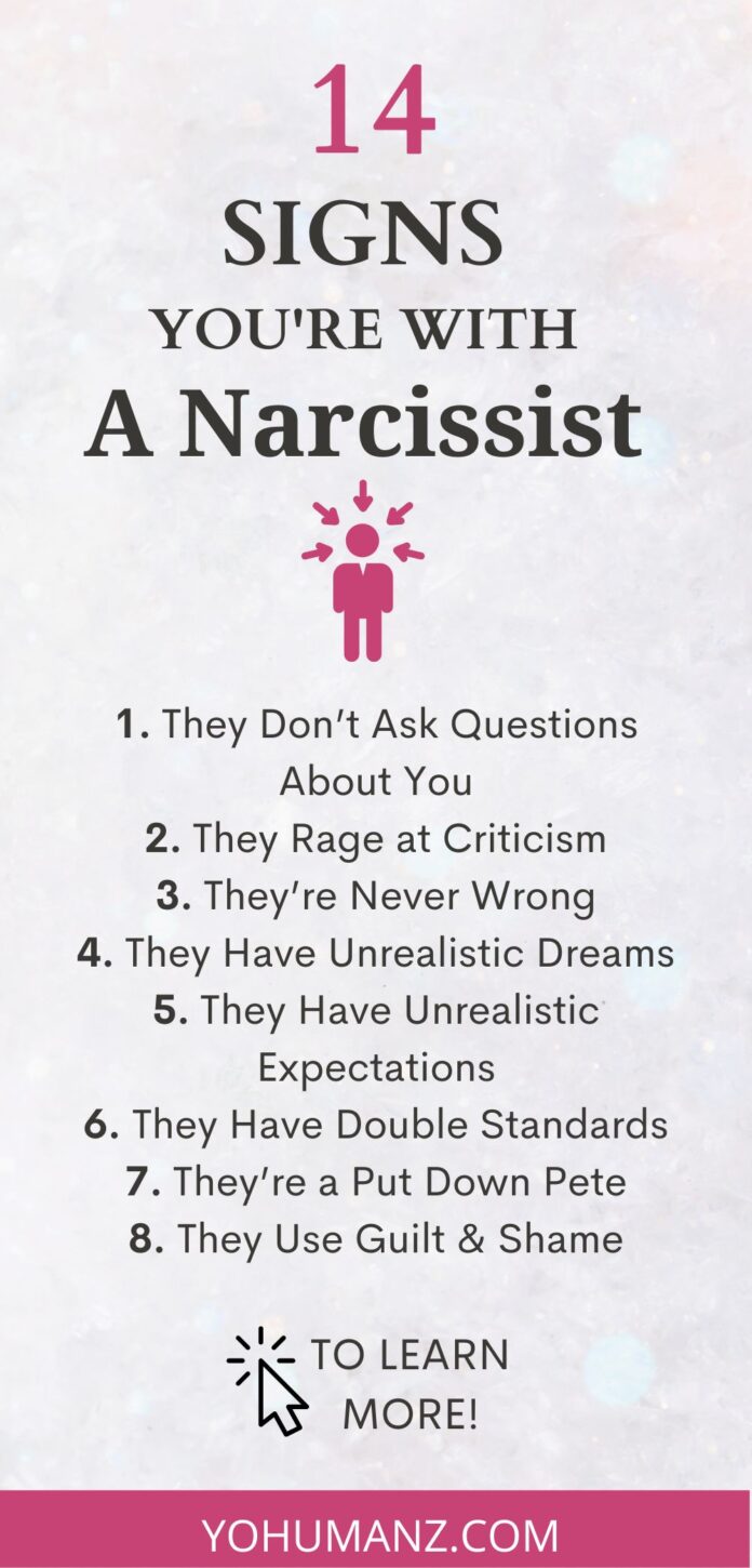 Narcissist In a Relationship: 14 Eerie Signs You’re With A Narc